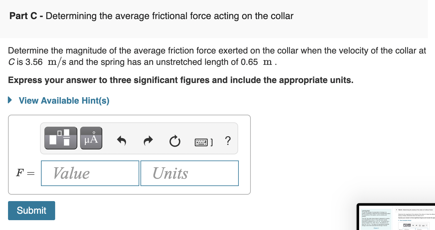 Solved Figure 1 of 1 Part B - Determining the average | Chegg.com