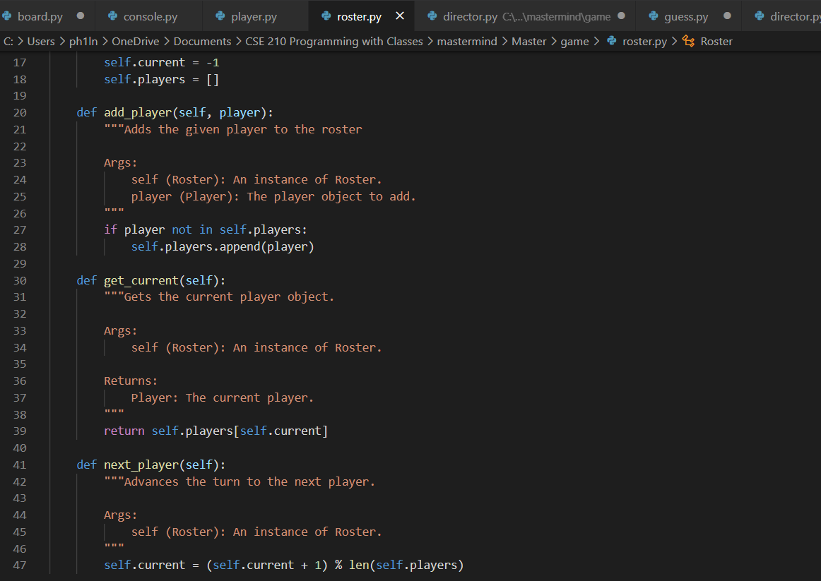 Solved Using Python, make the game Mastermind It needs 6 | Chegg.com