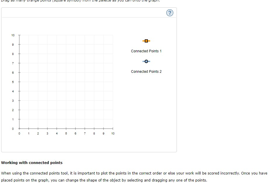 Solved 9. Connected points and curves Common features among | Chegg.com