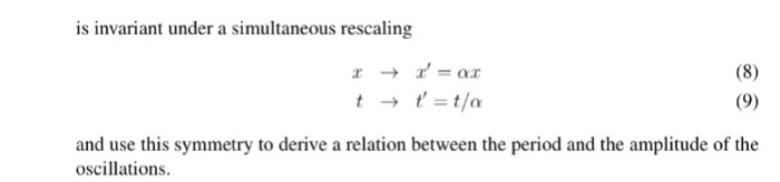 Solved 2. Consider an anharmonic oscillator in one dimension | Chegg.com Solved 2. Consider an anharmonic oscillator in one dimension | Chegg.com