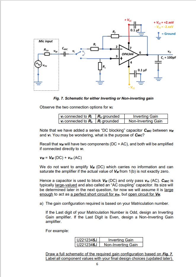 Solved (8) Determine the maximum undistorted input with the | Chegg.com