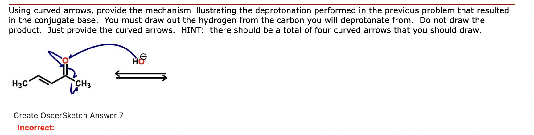 Solved Using curved arrows, provide the mechanism | Chegg.com