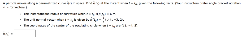 Solved A particle moves along a parametrized curve r(t) in | Chegg.com