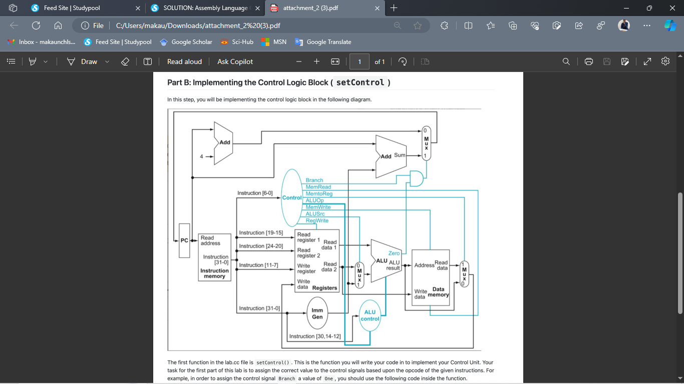 Solved Lab 11: Computer OrganizationNow that you have a | Chegg.com