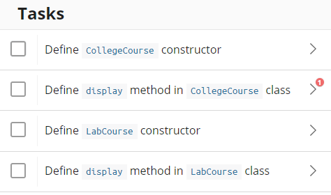 Solved Programming Exercise 10-8 Instructions Create a class | Chegg.com
