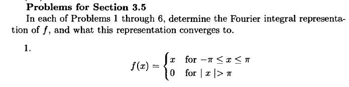 Solved Problems for Section 3.5 In each of Problems 1 | Chegg.com
