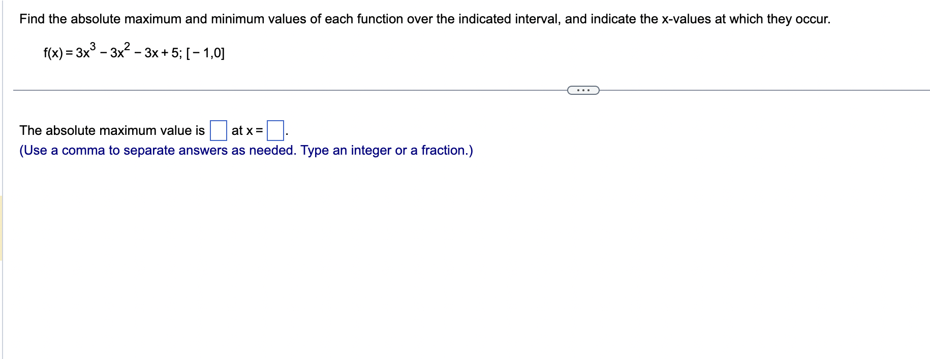 Solved Find The Absolute Maximum And Minimum Values Of Each