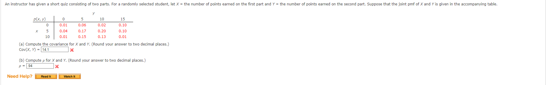Solved An instructor has given a short quiz consisting of | Chegg.com