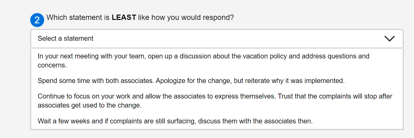 Solved You hear two associates who report to you complaining | Chegg.com