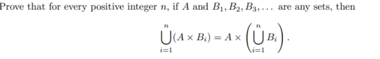 Solved Prove that for every positive integer n, if A and | Chegg.com