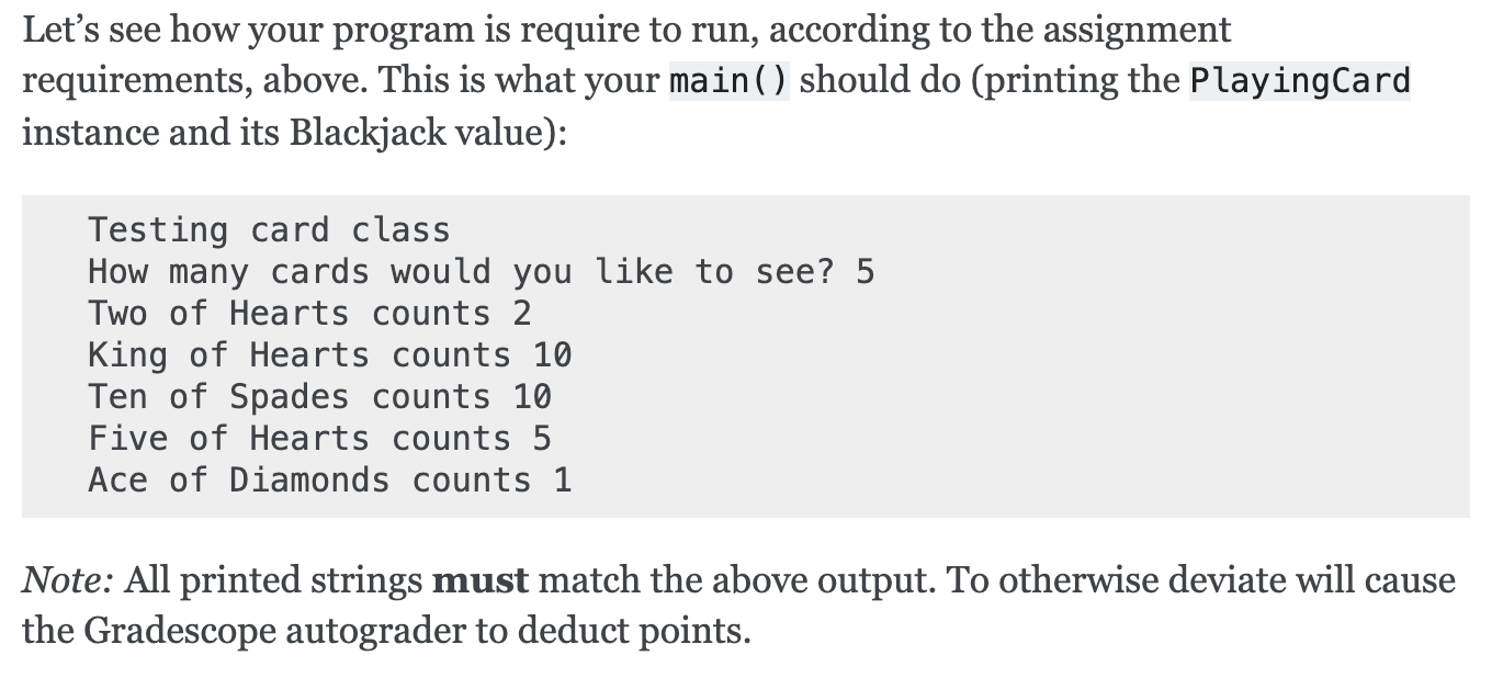 Python is a classy language! . Anyways, classes are a | Chegg.com
