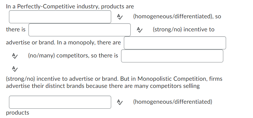 Solved In a Perfectly-Competitive industry, products areA | Chegg.com