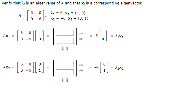 Solved Verify That λ¡ Is An Eigenvalue Of A And That Xi įs A