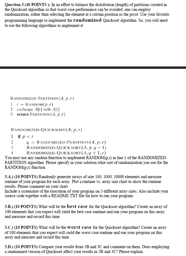 Solved Question 3 (40 POINTS): In an effort to balance the | Chegg.com