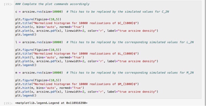 [1: import numpy as np import math import | Chegg.com