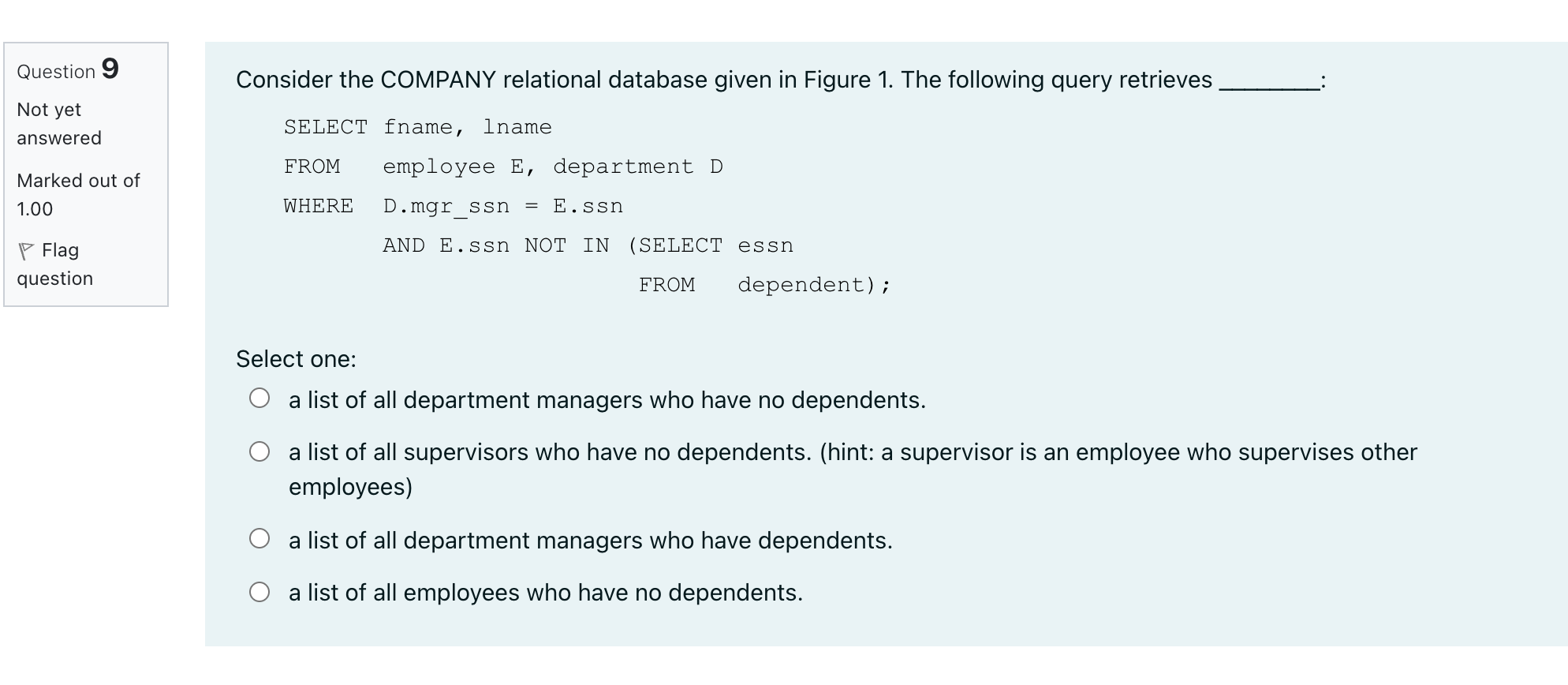 Solved Information Flag question CS371 Course Learning | Chegg.com