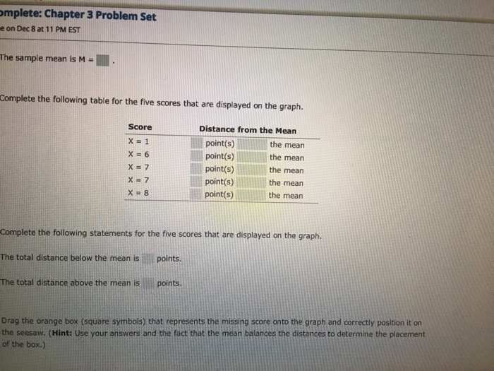Solved Complete: Chapter 3 Problem Set Due on Dec 8 at 11 PM | Chegg.com Solved Complete: Chapter 3 Problem Set Due on Dec 8 at 11 PM | Chegg.com