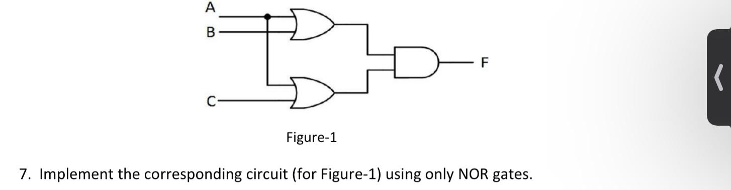 Solved 7. Implement the corresponding circuit (for Figure-1) | Chegg.com