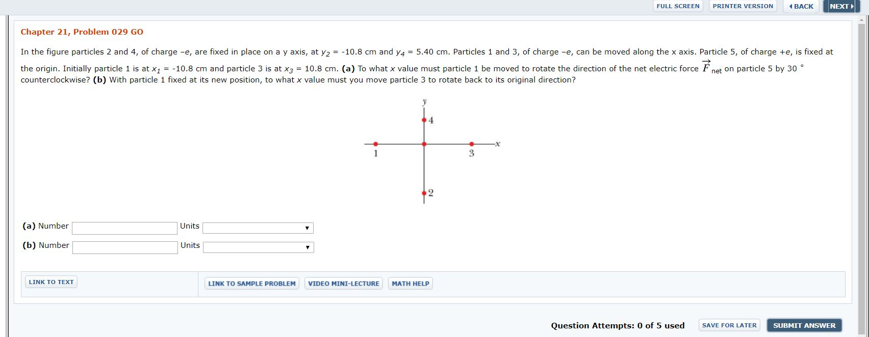 Solved FULL SCREEN PRINTER VERSION BACK NEXT Chapter 21, | Chegg.com