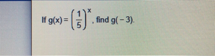 Solved If g(x) -find g(-3). | Chegg.com
