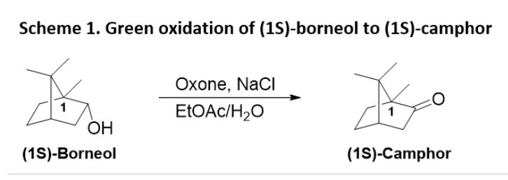 Solved In this experiment, (1S)-borneol will be oxidized | Chegg.com