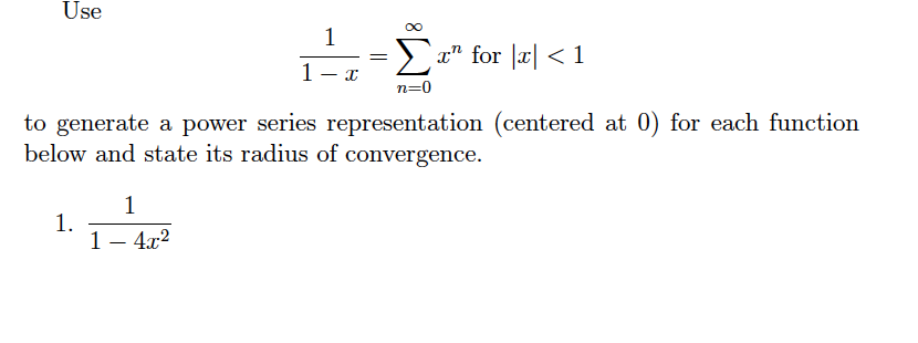 Solved Use 1 x" for (x|