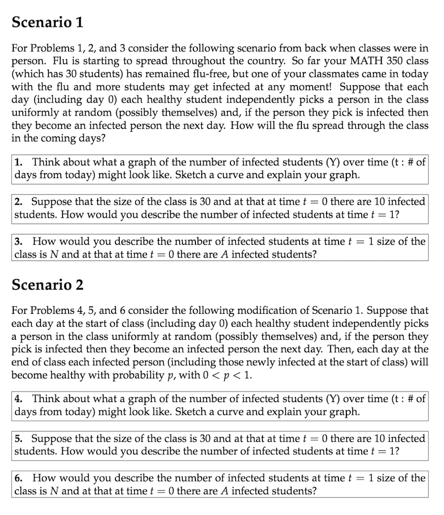 Solved Scenario 1 For Problems 1, 2, and 3 consider the | Chegg.com