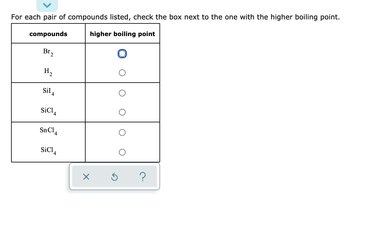 Solved Read each description in the first column of the | Chegg.com