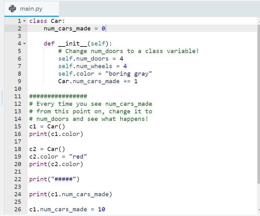 Solved 12.5.6 Cars, Part 2In this exercise, you'll see a | Chegg.com