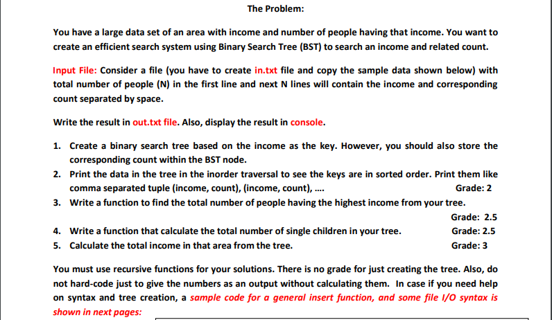Solved Written in C language. Please don't forget to include | Chegg.com