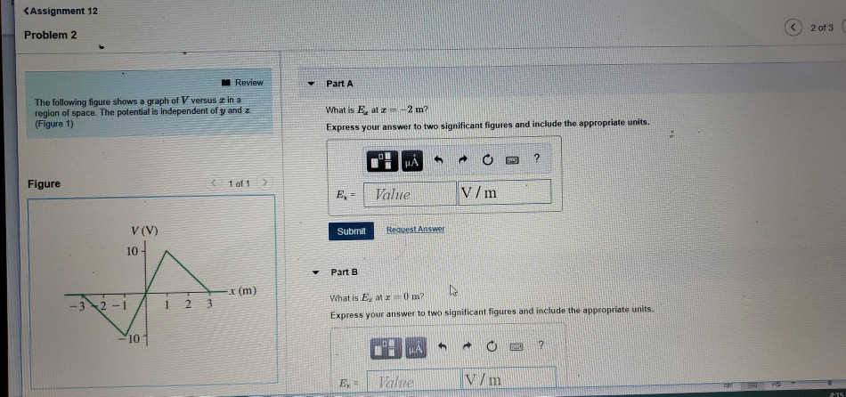 Solved KAssignment 12 Problem 2 2013 M Review Part A The | Chegg.com
