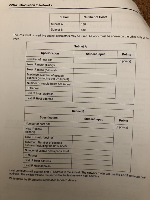 Solved Required Resources 1 Router (Cisco 1941 with Cisco | Chegg.com