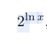 Solved 2lnx | Chegg.com