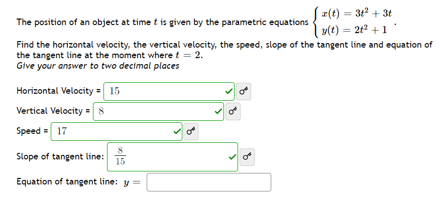 Solved X 2t2 2t The Position Of An Object At Time T Is