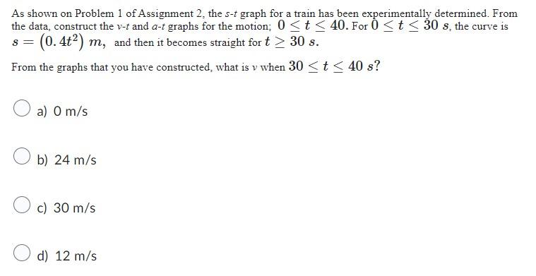 Solved As shown on Problem 1 of Assignment 2, the s−t graph | Chegg.com