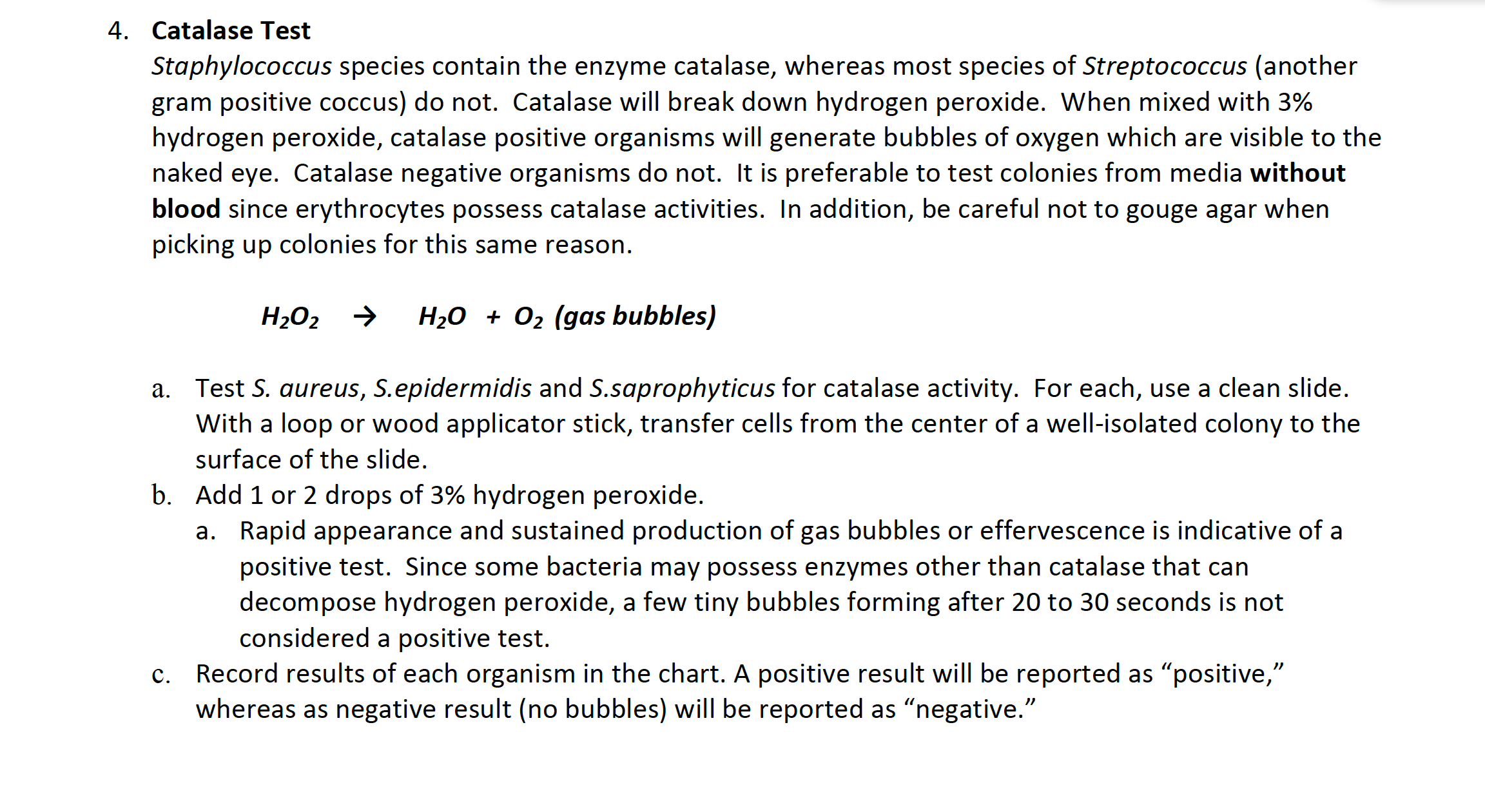 Solved Read through the SOP and complete the chart found at | Chegg.com