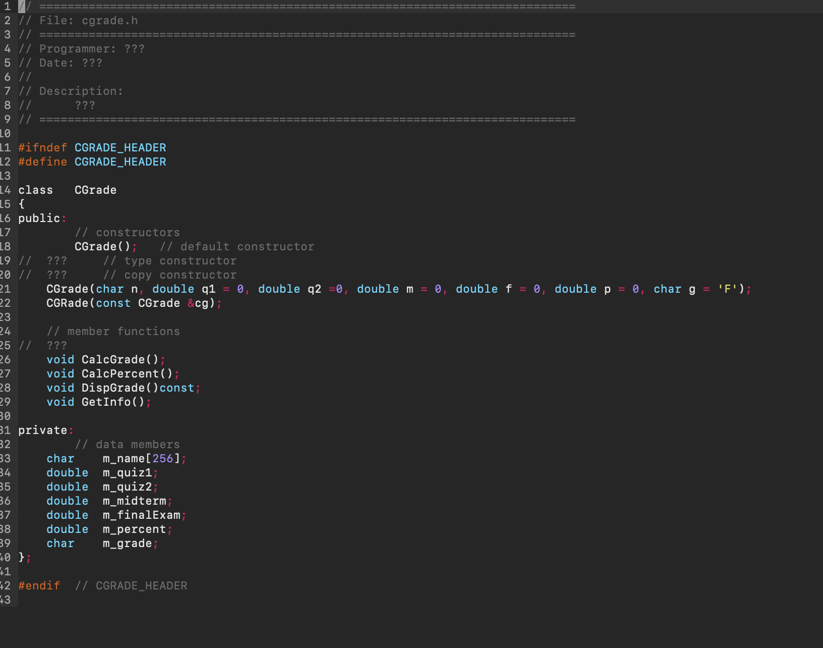 Solved ASAP. code is almost done, just need some help | Chegg.com