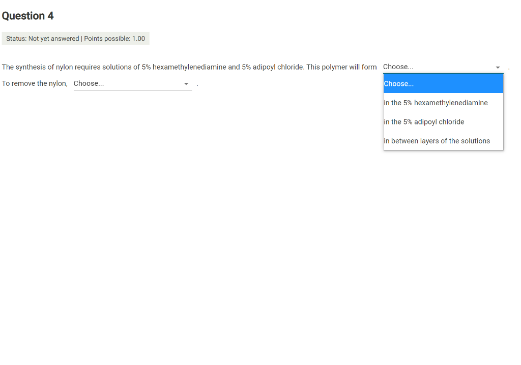 Solved Question 3 Status: Not yet answered Points possible: | Chegg.com