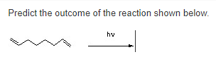 Solved Predict the outcome of the reaction shown below. | Chegg.com