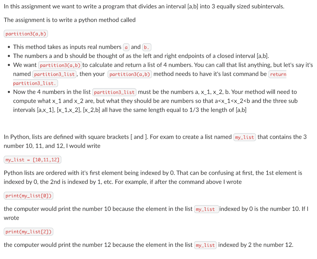 Solved In this assignment we want to write a program that | Chegg.com