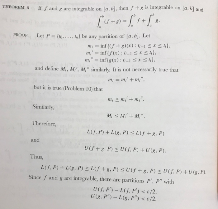 Solved Real Analysis: 13.10) Prove, using the notation of | Chegg.com
