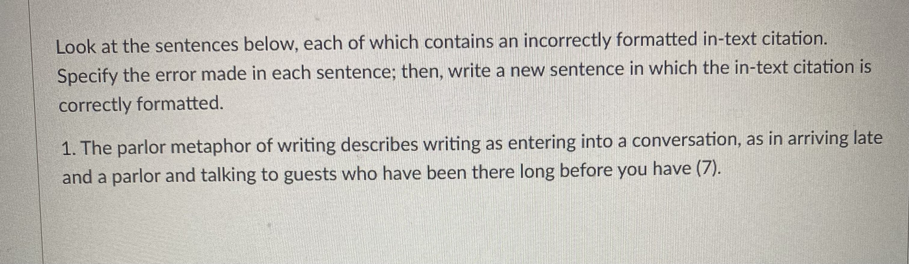 Look at the sentences below, each of which contains | Chegg.com