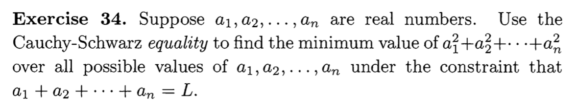 Solved Exercise 34. Suppose Q1, Q2, ..., An are real | Chegg.com