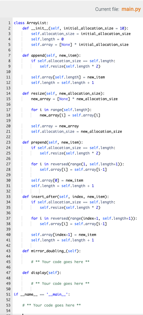 Solved Modify the bellow code, so it: Reads the elements of | Chegg.com