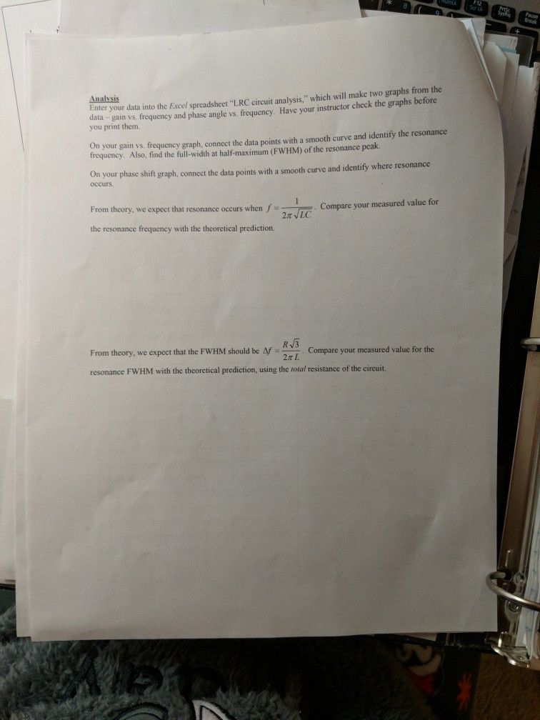 acer Experiment Fill in the first four columns in the | Chegg.com