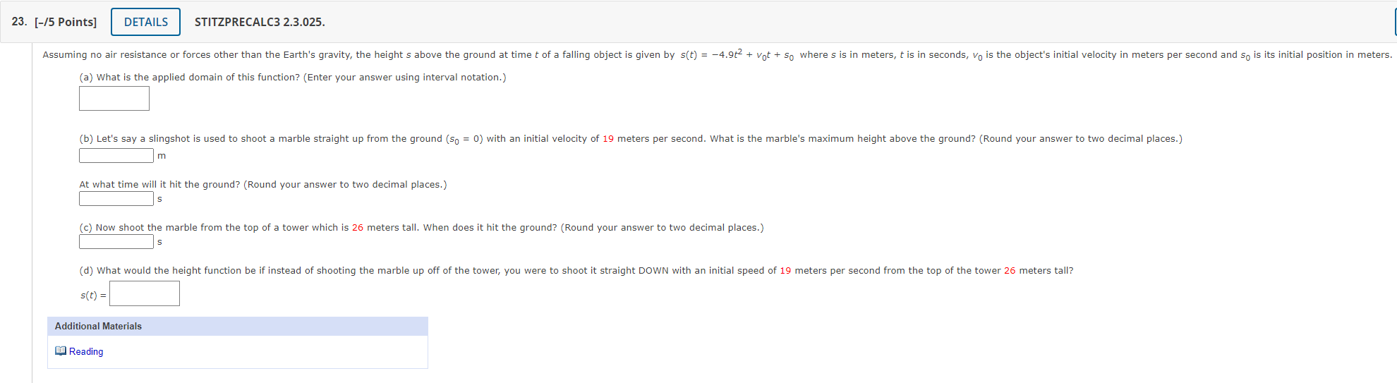 Solved (a) What is the applied domain of this function? | Chegg.com