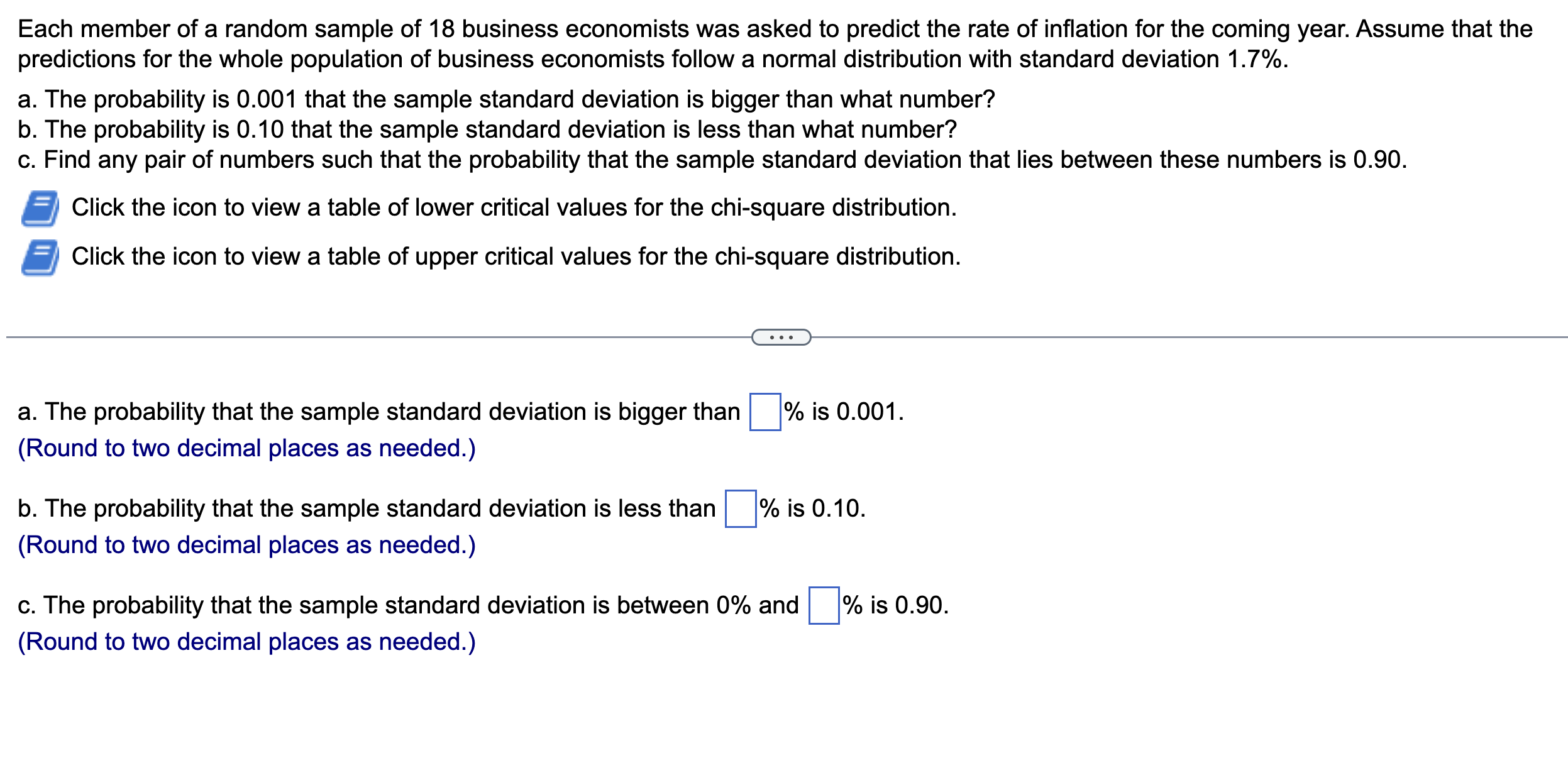 Solved Upper critical values for the chi-square | Chegg.com