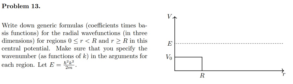 Solved Write down generic formulas (coefficients times basis | Chegg.com