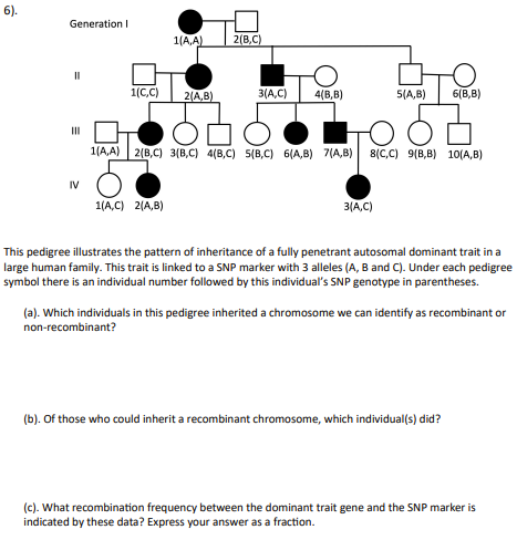 Solved his pedigree illustrates the pattern of inheritance | Chegg.com