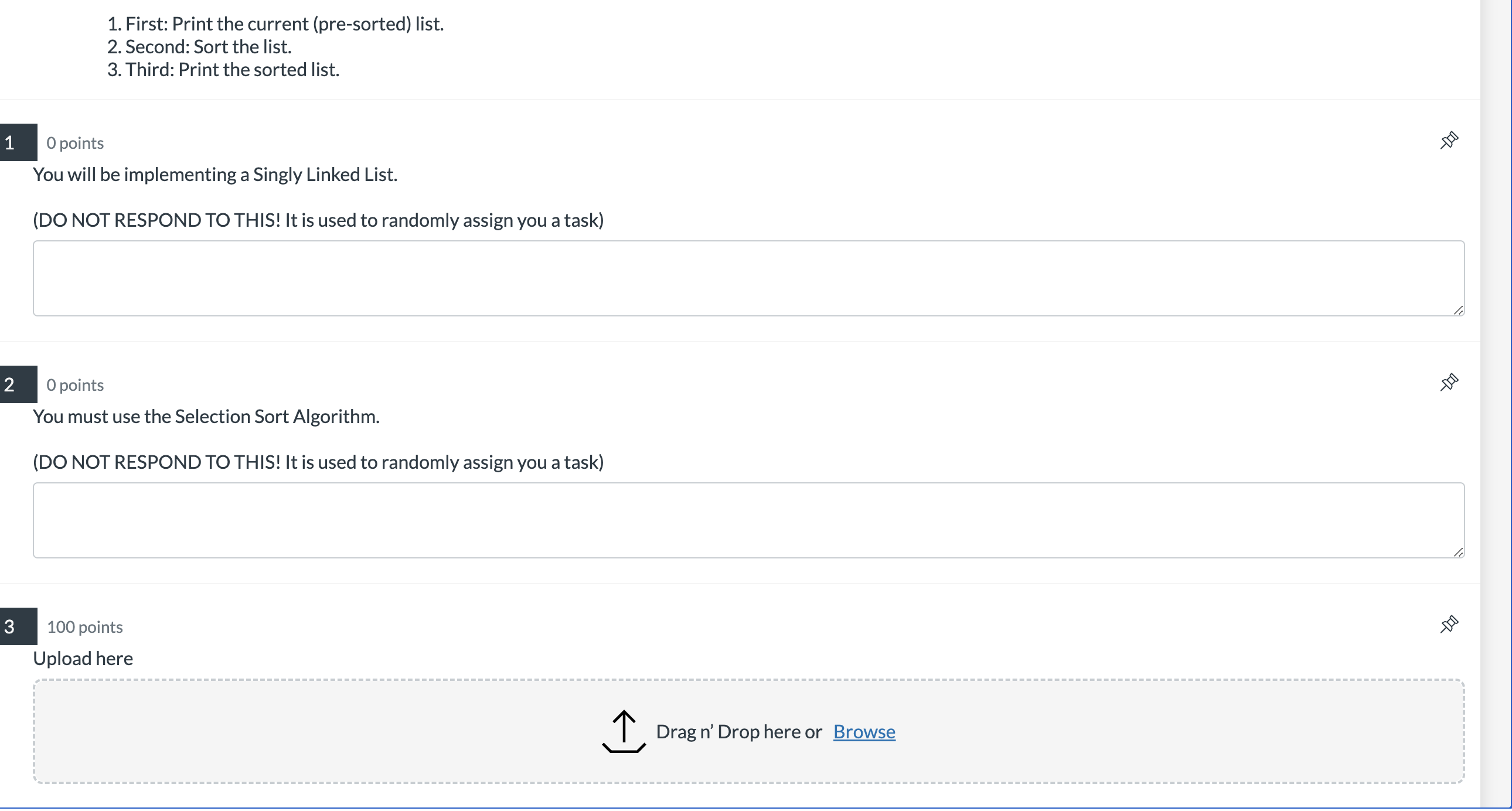 Solved This is an extra credit question. Implement a | Chegg.com